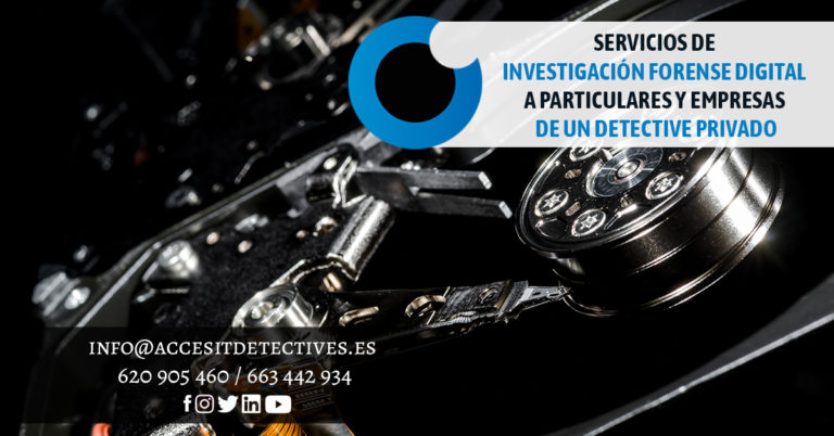 Investigación forense digital de un Detective Privado - Accésit Detectives